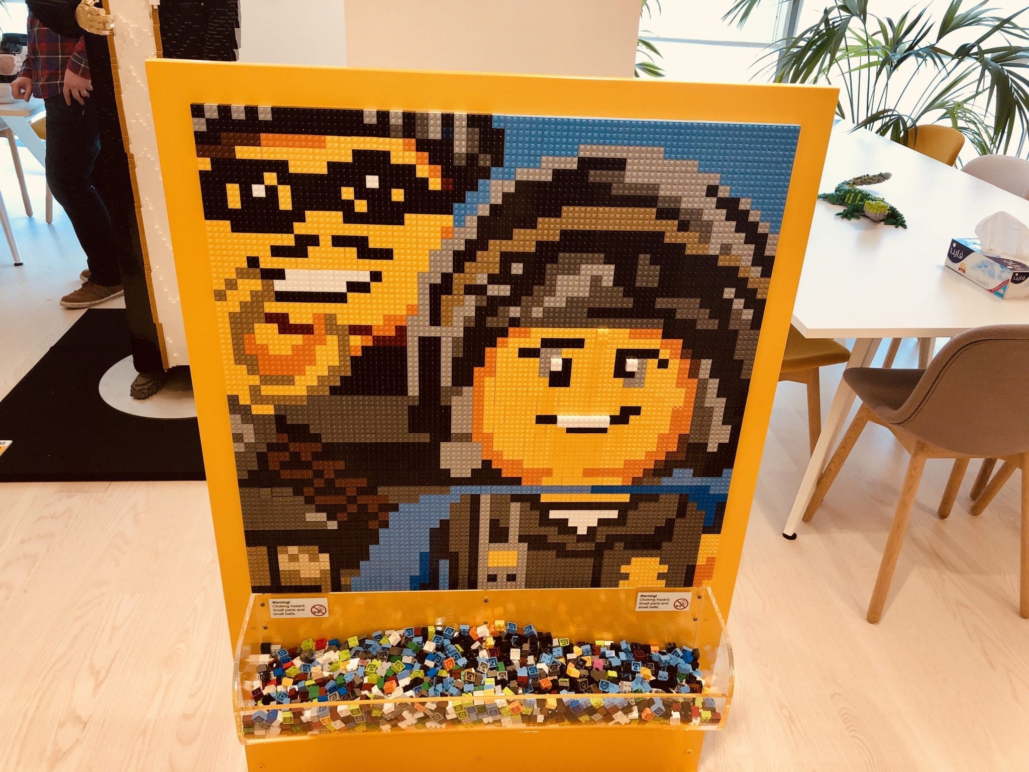 This office is made out of Lego! - 104.8 Channel 4 FM