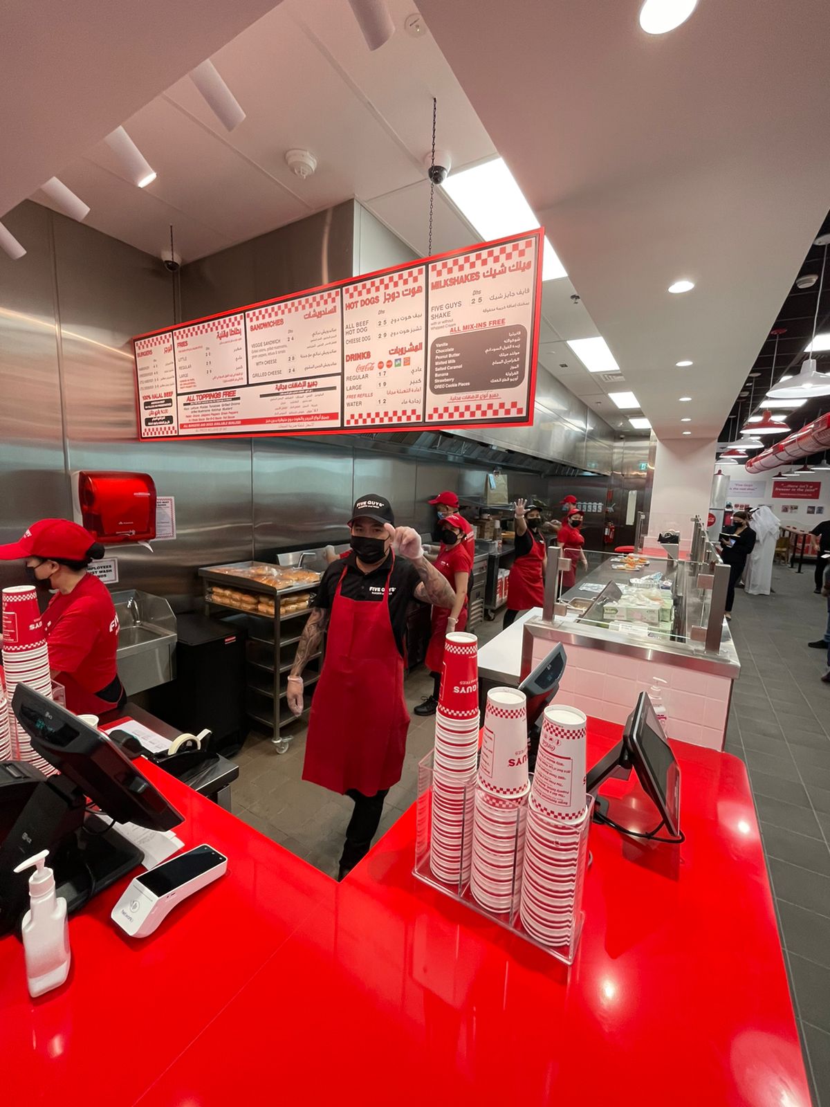 New Five Guys Branch open in Abu Dhabi - 104.8 Channel 4 FM