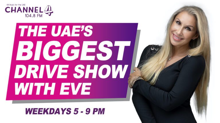 Eve Presenter - UAE'S BIGGEST DRIVE SHOW WITH EVE - Channel 4 FM 104.8